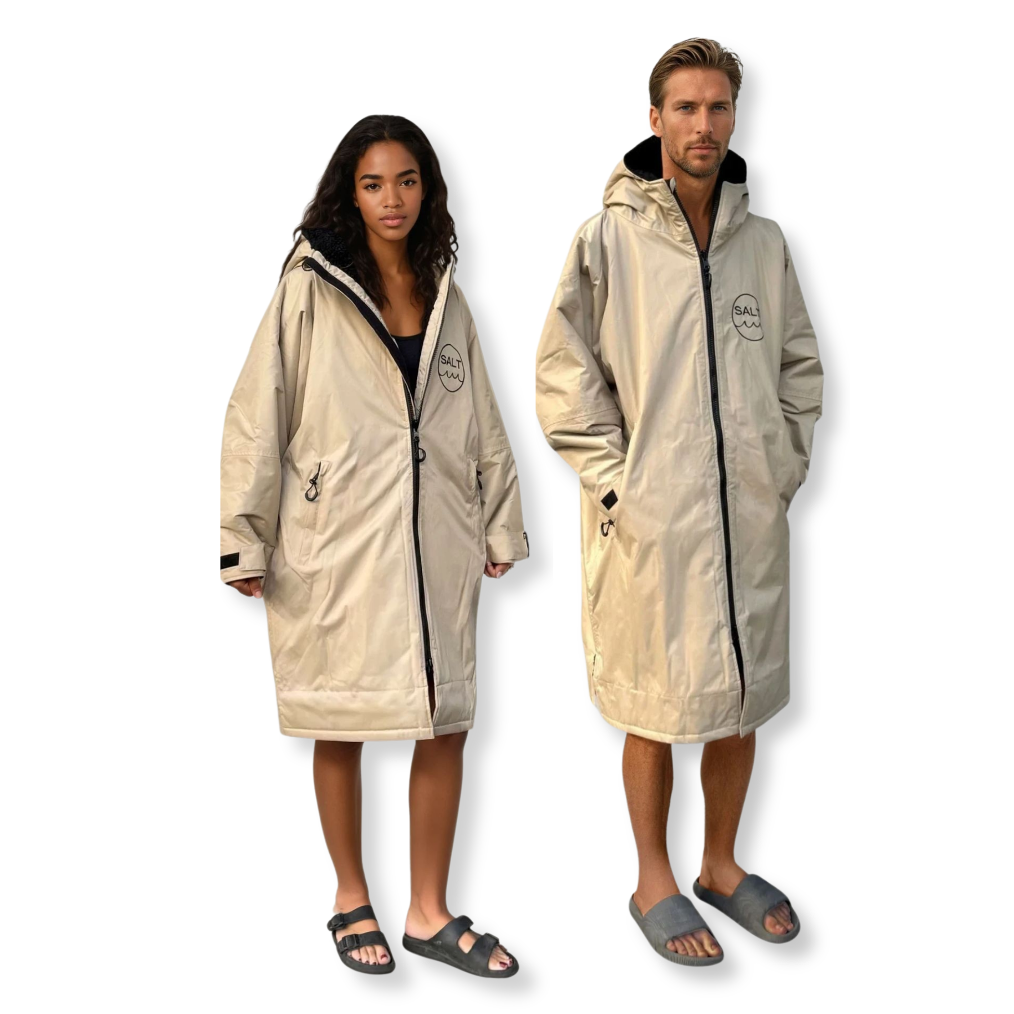 Waterproof Change Robe - Sand – Salt Outdoor Equipment Ltd.